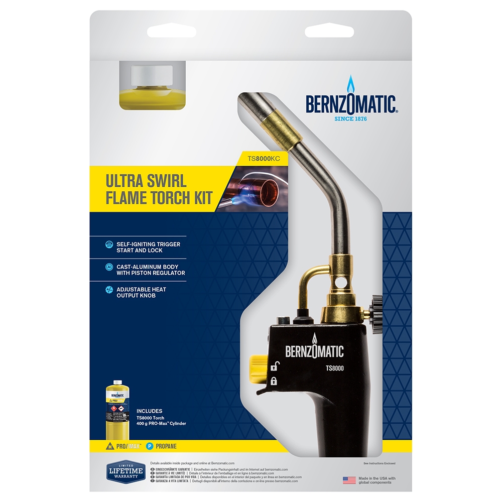 Bernzomatic TS8000 KIT PRO/MAX - Multiaplikační hořáky - Pájení a ...