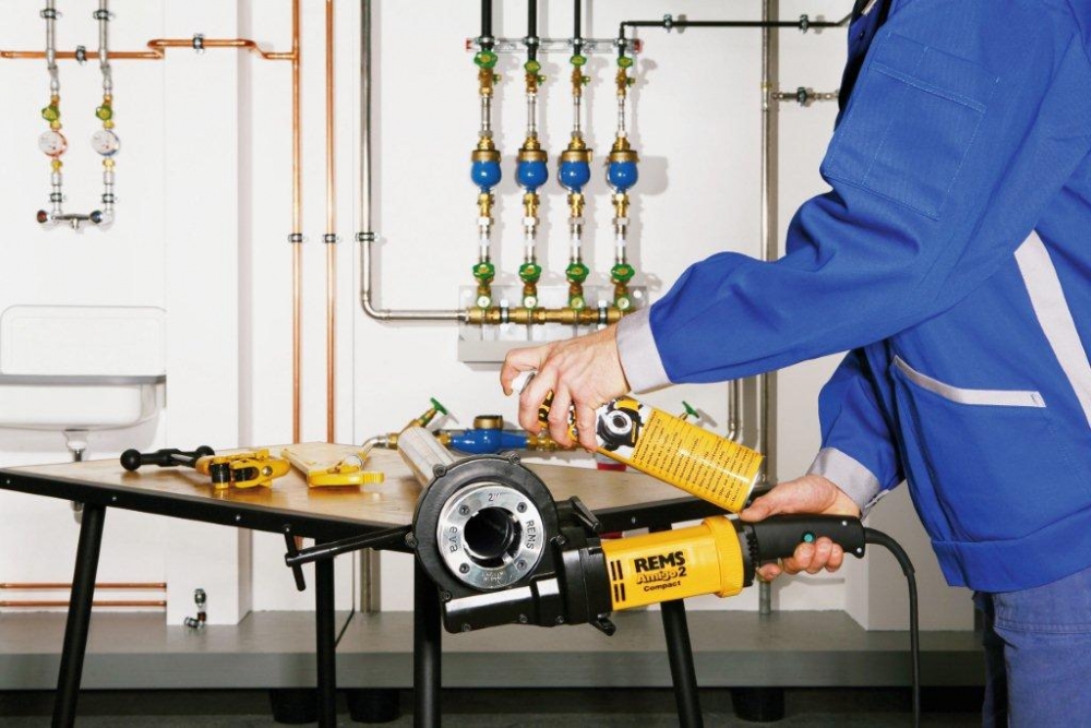 REMS Amigo 2 Compact Set R1/2-1 1/4˝ - Elektrické - Závitořezy - Nipo ...