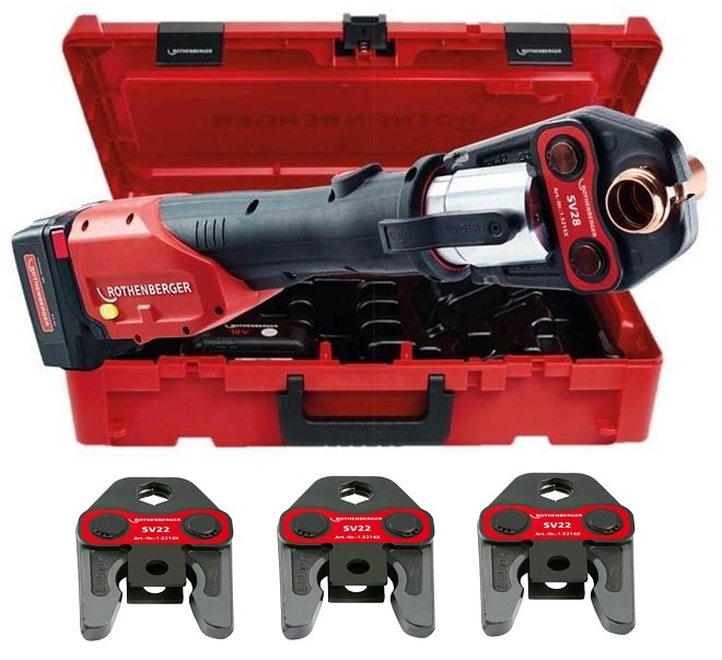 Rothenberger Romax Compact SV 15-22-28 mm - Radiální-Minipressy ...