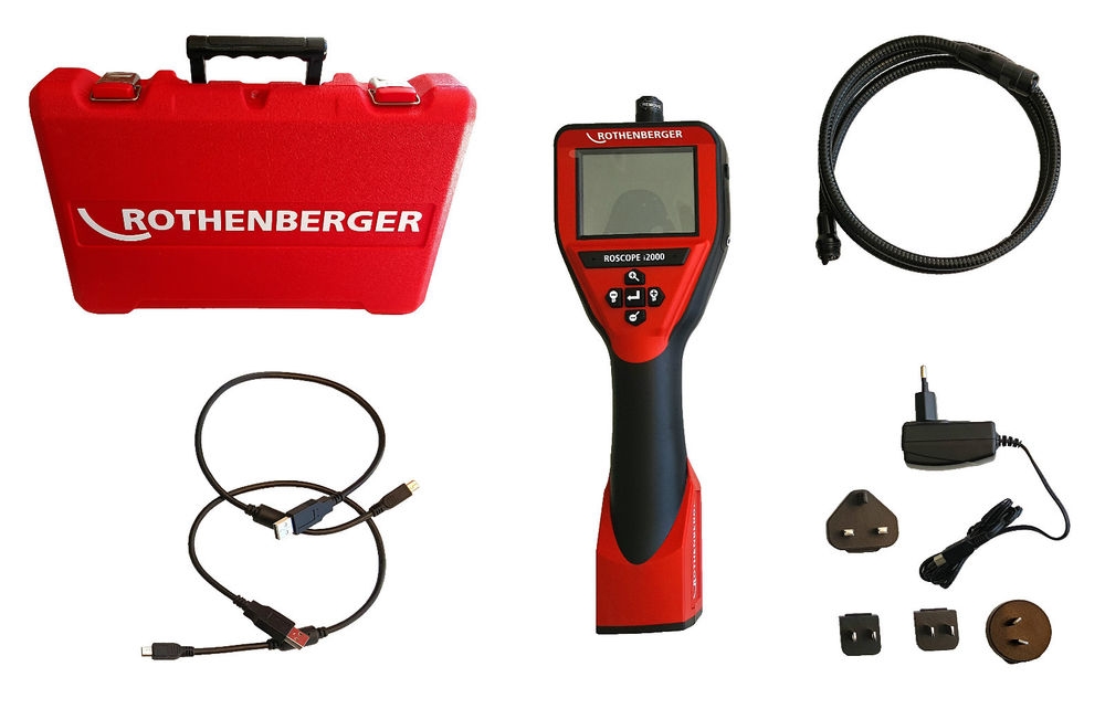 Rothenberger ROSCOPE® i2000 set TEC - Inspekční kamery - Videoinspekce ...